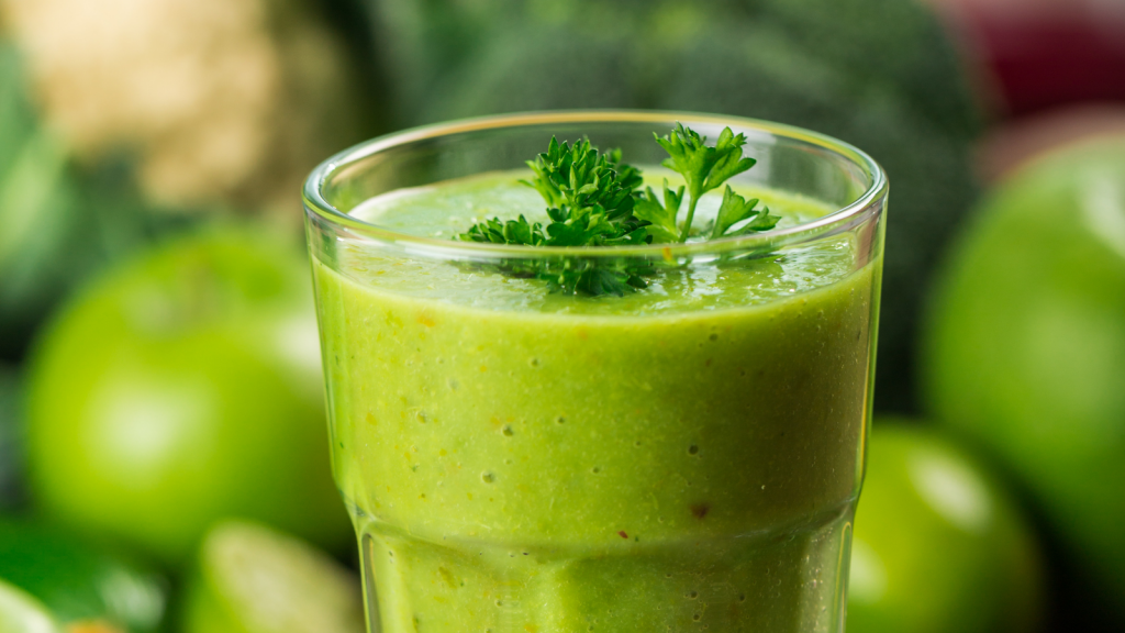 Focus-Forward Green Protein Smoothie - nutraMetrix Blog