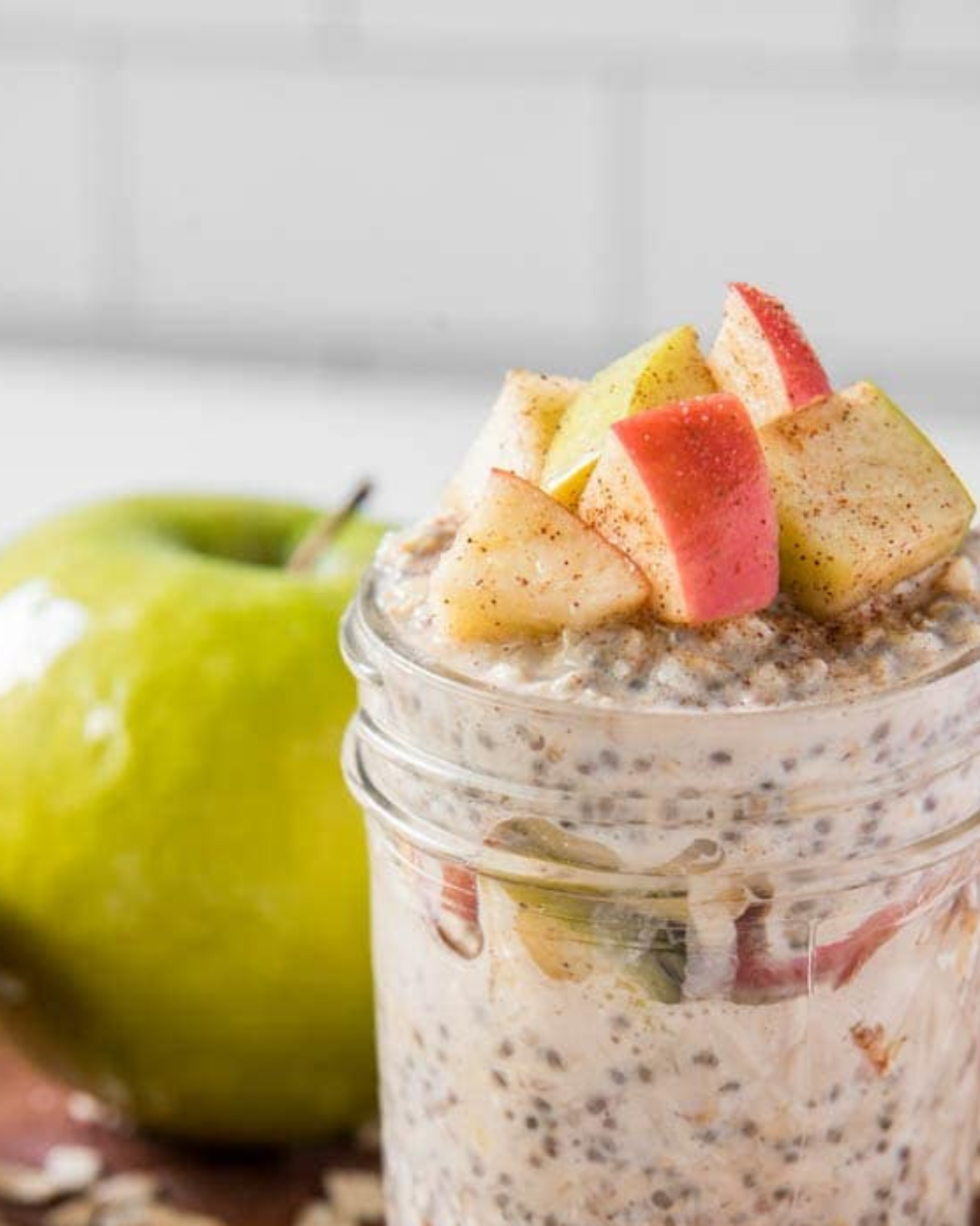Smart Start Apple Walnut Overnight Oats - nutraMetrix Blog